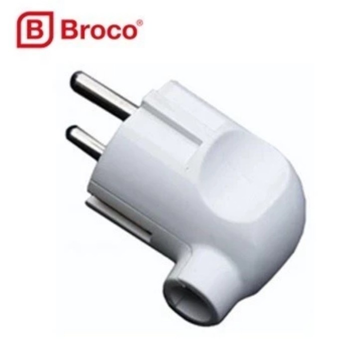 PUTIH Broco White L Bent Ground Plug 1331255 New GEE L TYPE | Shopee ...