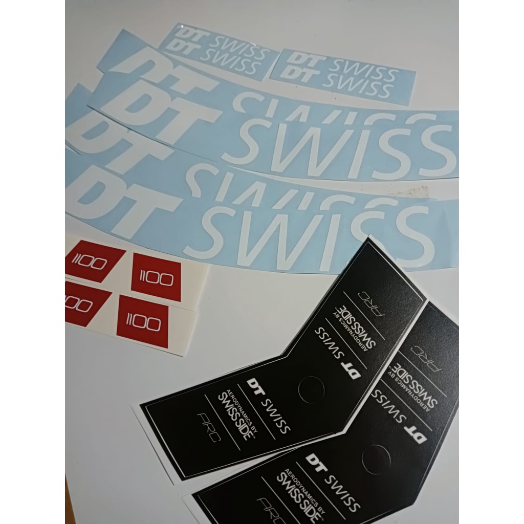 Rim Sticker DT SWISS ARC 1100 Sticker Cutting Rim Decal Bike | Shopee ...