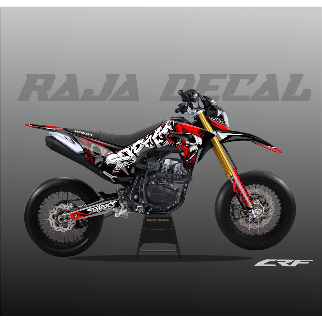 Decal Sticker Honda CRF 150L Fullbody Sticker Dekal CRF Design ...