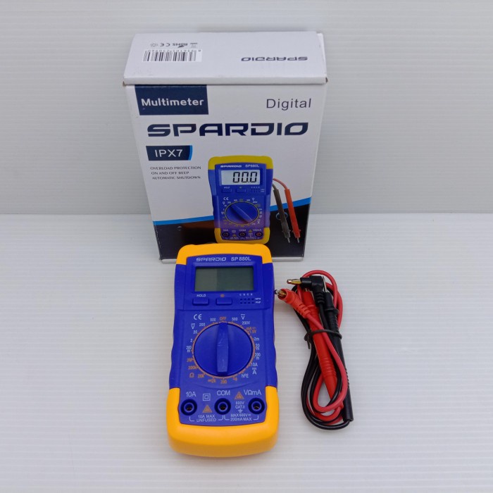 Spardio AVOMETER DIGITAL SP880L | Shopee Philippines