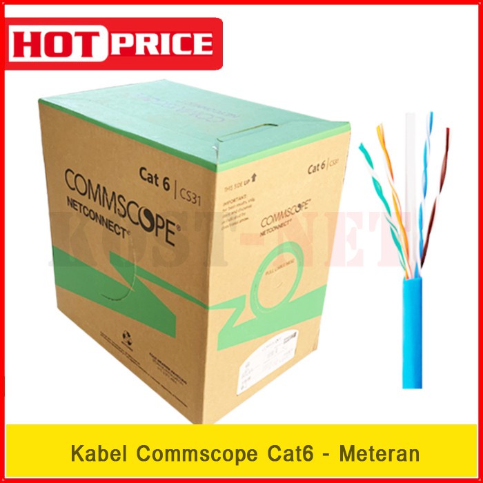 Utp AMP Cable / Commscope Cat6 I Cable LAN Cat 6 Gigabit [Meter ...