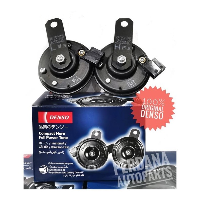 Original DENSO Single Pin Toyota Innova Zenix Horn | Shopee Philippines