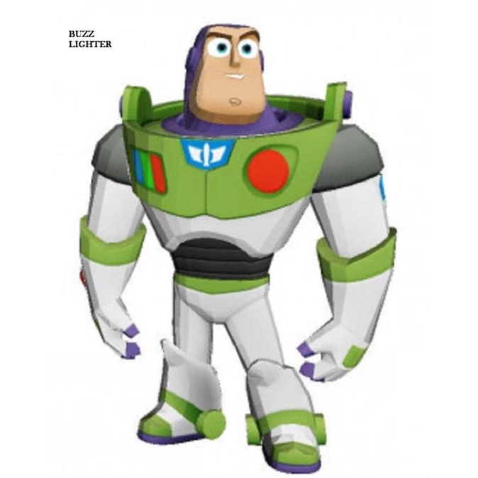 Diy Papercraft Paper Pattern Figure Toy Story BUZZ LIGHTER 50cm ...