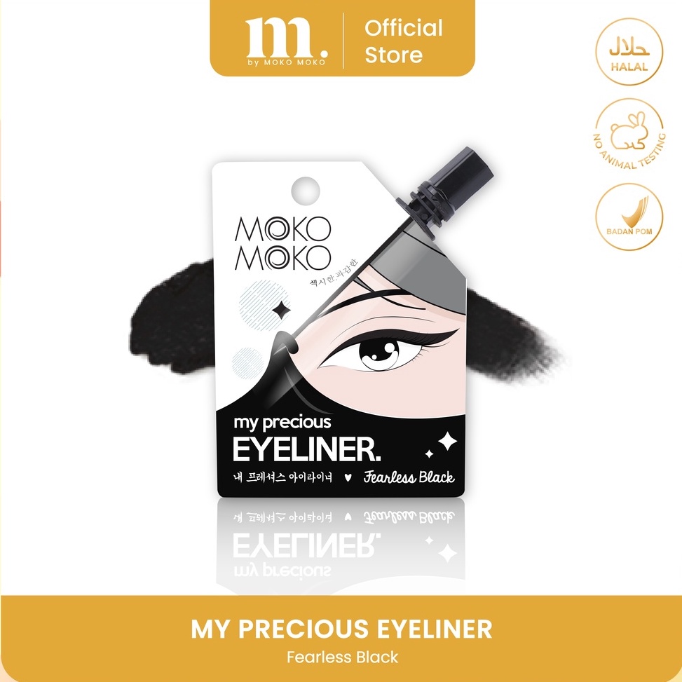 Have Moko Moko Moko My Precious Eyeliner Fearless Black C9K | Shopee ...