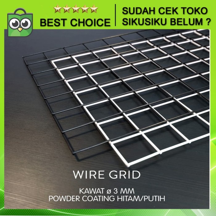 PUTIH Painting Wire Grid Mesh 35 X 80 Cm White Wire Ram Best Design And ...