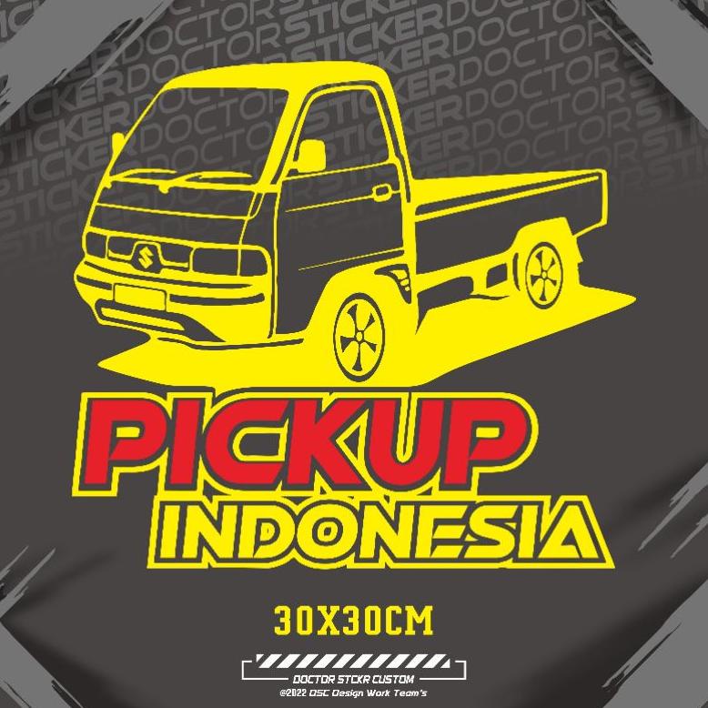 Shopping For The Newest Indonesian Pickup Community Sticker Cutting ...