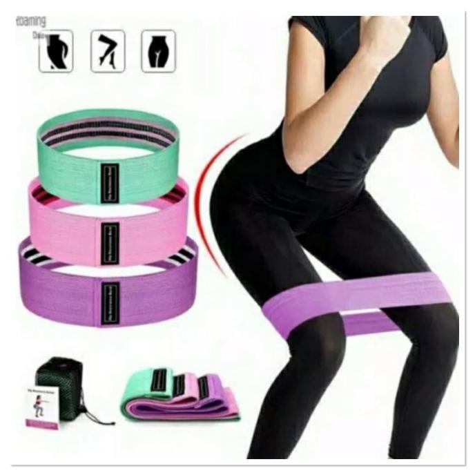 Resistance Band Exercise Loop cross GYM set Of (3Pcs) | Shopee Philippines