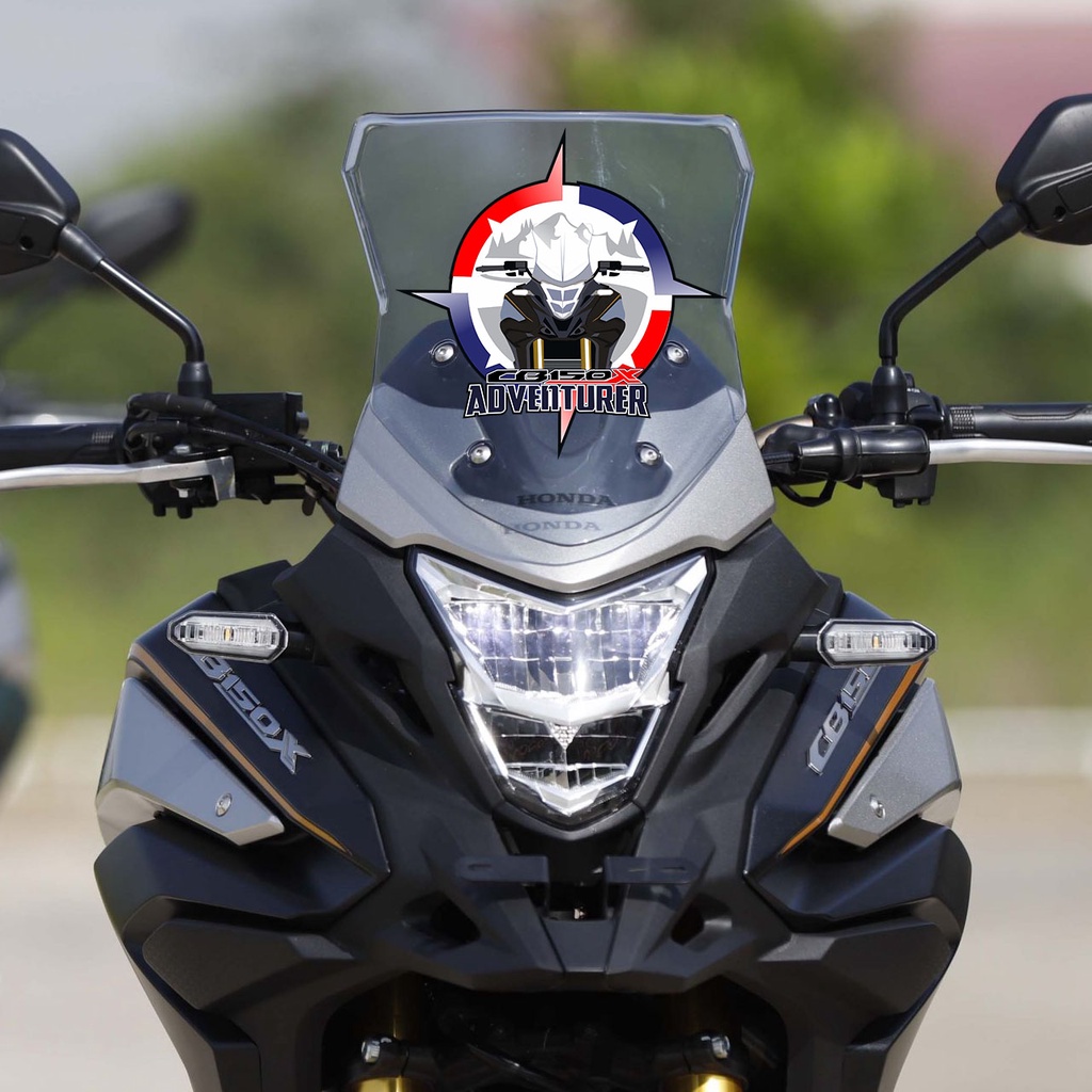 Cb 150X CB150X CBX adventure Visor Sticker | Shopee Philippines