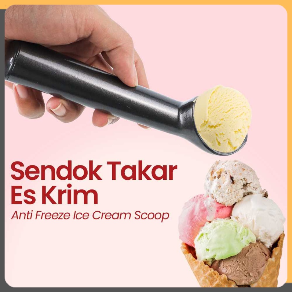 Ice Cream Spoon Ice Cream Measuring Spoon Sugar Coffee Anti Freeze Ice ...