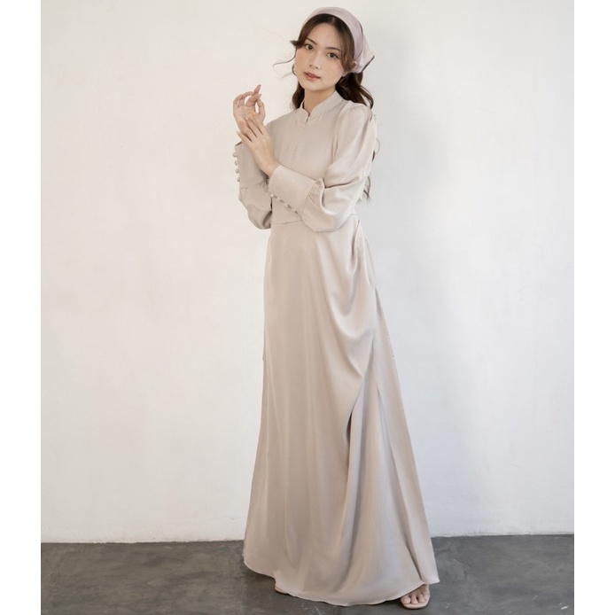Fwdaily - Ruby Dress Friendly Raya Lebaran - Muslim Dress Gamis Maxi ...