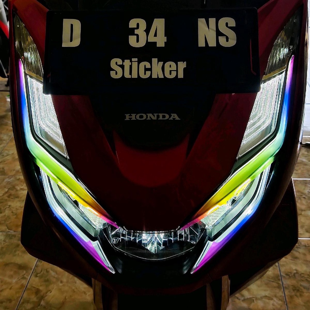 Pcx 160 Headlight Eyebrow Sticker (One set Right Left) | Shopee Philippines