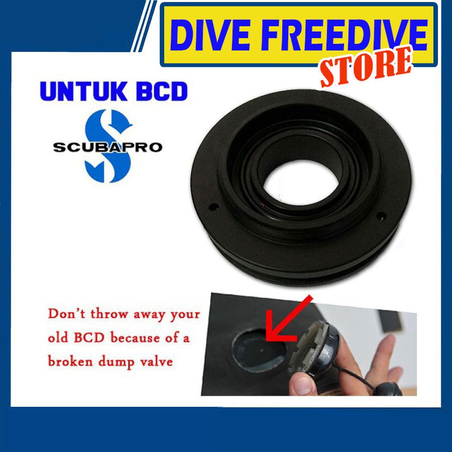 Spare Part BCD Scubapro Dump Valve Old Version Kit Diving (Hard ...
