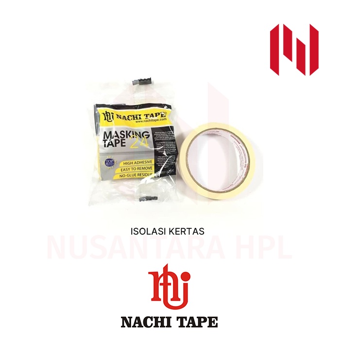 NACHI Masking Tape 24mm Paper Duct Tape | Shopee Philippines