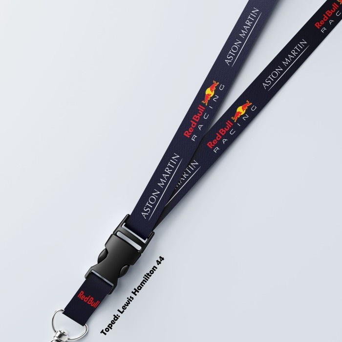 Lanyard F1 Formula 1 Aston Martin Red Bull Racing Max Verstappen ...