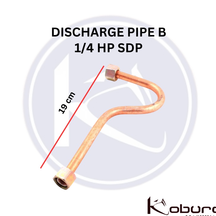 Increasing the Question Mark Pipe 1/4 hp SDP Discharge Pipe B Assy 1/4 ...