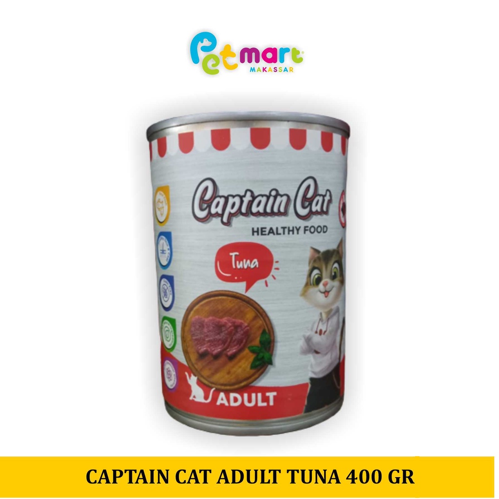 Captain Cat Adult Tuna Wet Cat Food 400 Gr | Shopee Philippines