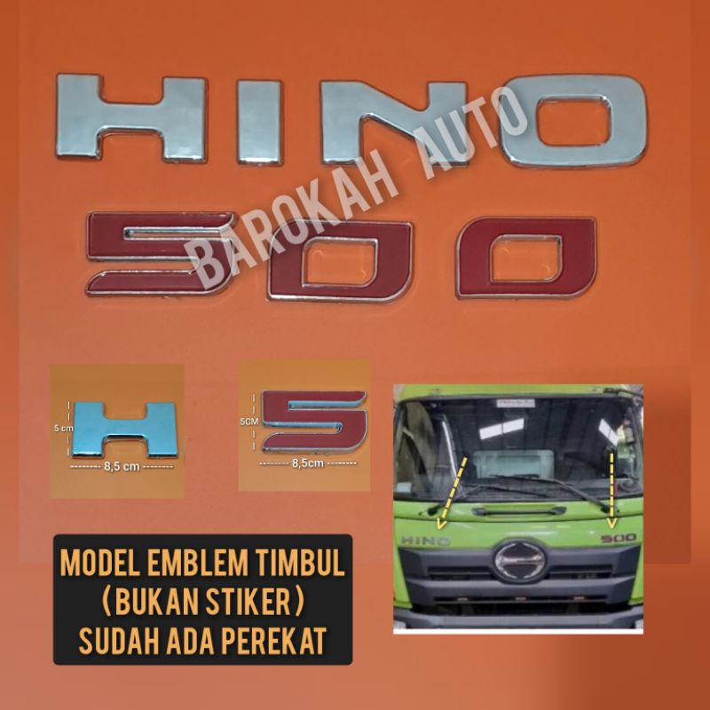 Hino 500 emblem car logo | Shopee Philippines