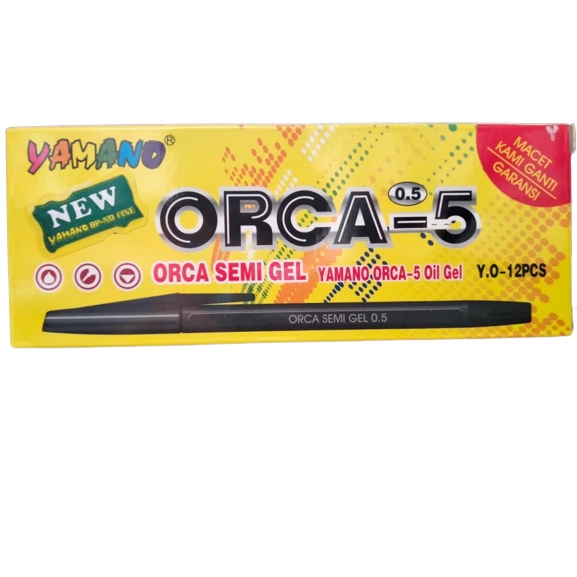 Yamano ORCA SEMI GEL Pen 0.5MM | Shopee Philippines