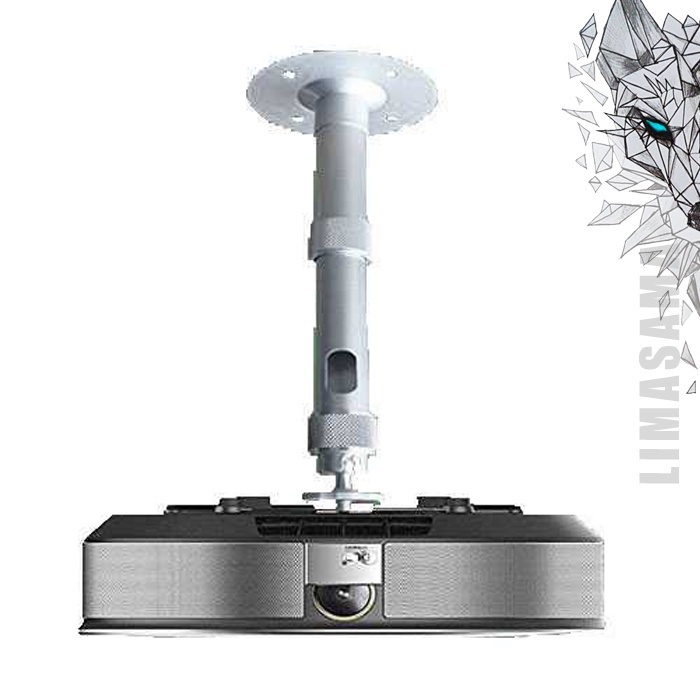 Hanging Wall Projector Bracket Holder Handle Wall Mout 360 Degree ...