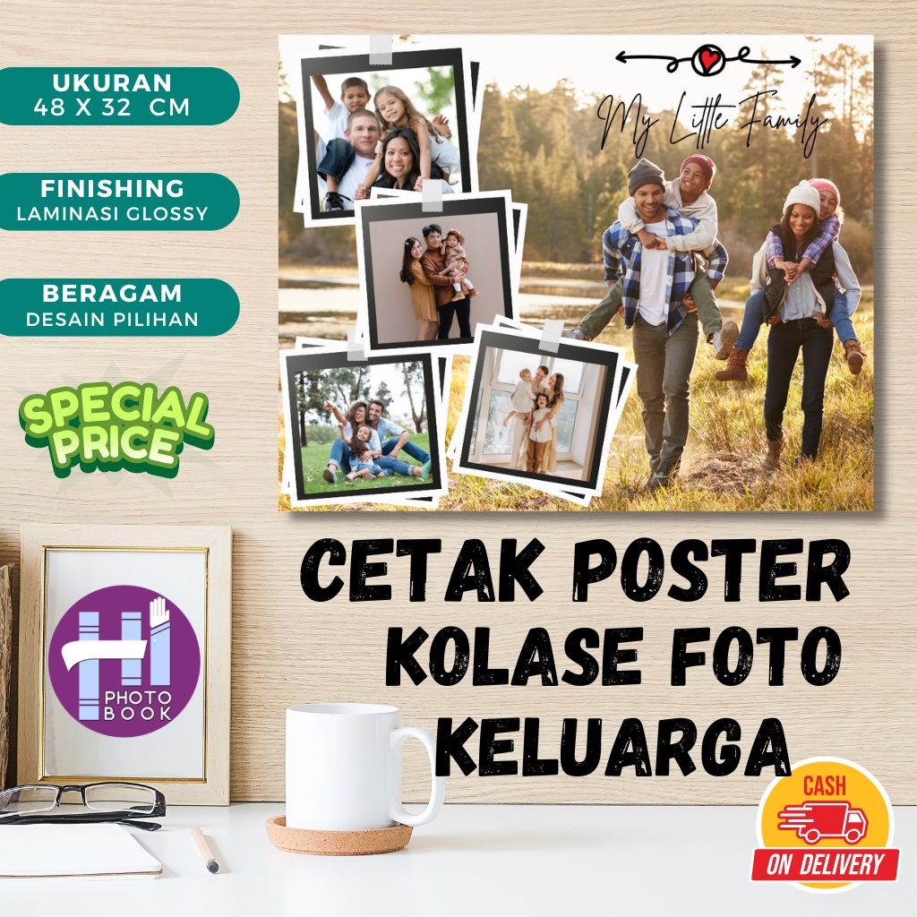 Collage PHOTO PRINTING (1 SHEET CONTAINS PHOTO BREEDS) POSTER SIZE (32X48CM) MATERIAL AC230 ...