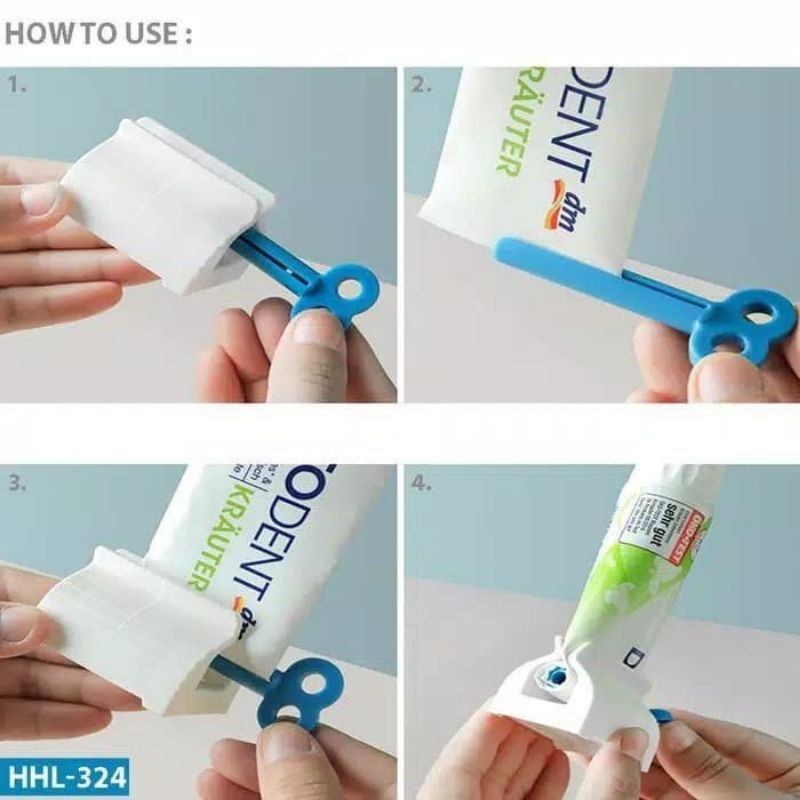 Toothpaste clip / toothpaste clamp / toothpaste roll / toothpaste ...