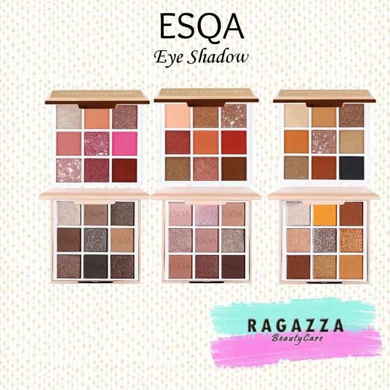 [NEW] Esqa The Goddess Eyeshadow Palette 9 Colors Pink/Peach/ Bronze ...