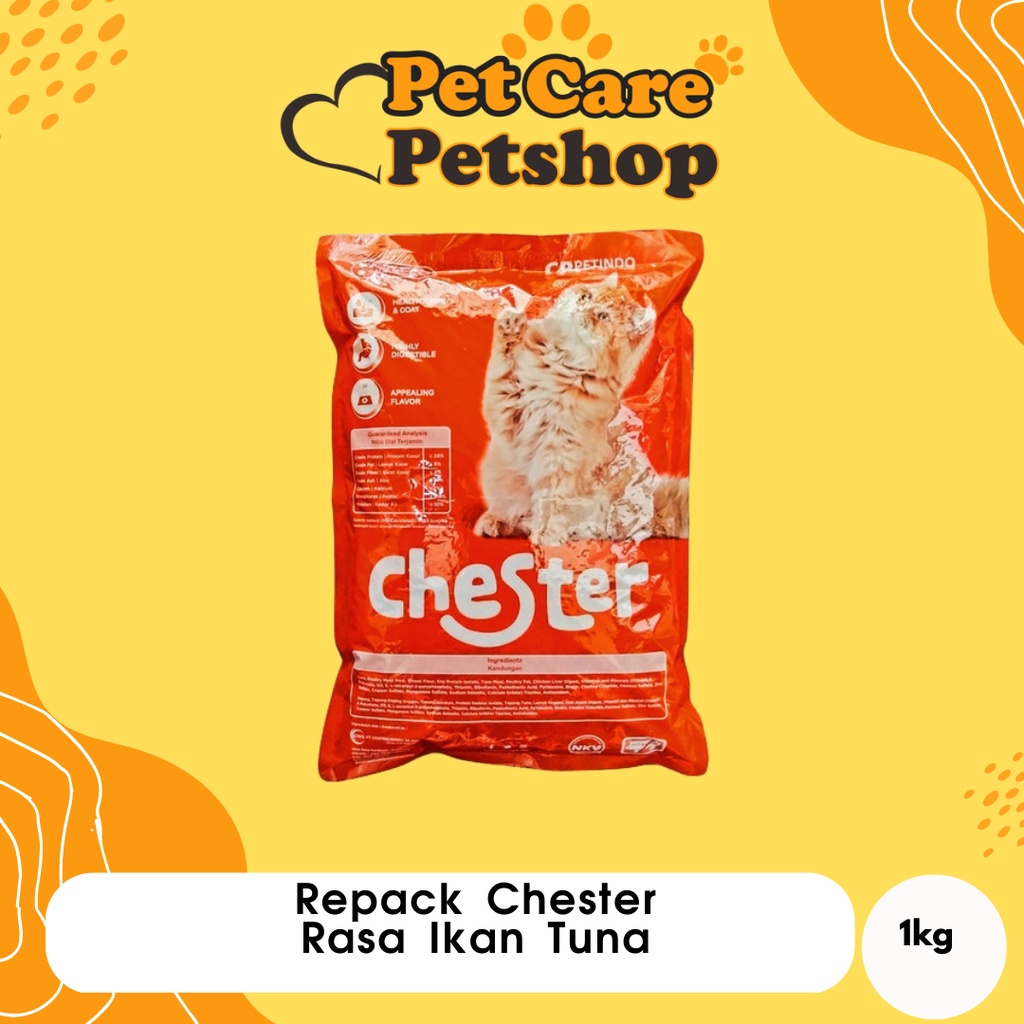 Repack Chester Tuna Flavor Cat Food 1 Kg | Shopee Philippines