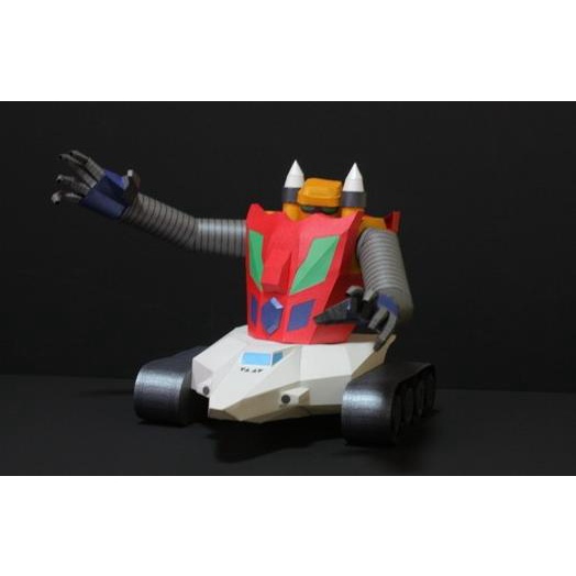 DIY Papercraft Shin-Getter Robot pattern paper sheet 3 | Shopee Philippines