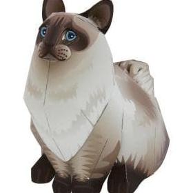DIY Papercraft Ragdoll Cat | Shopee Philippines