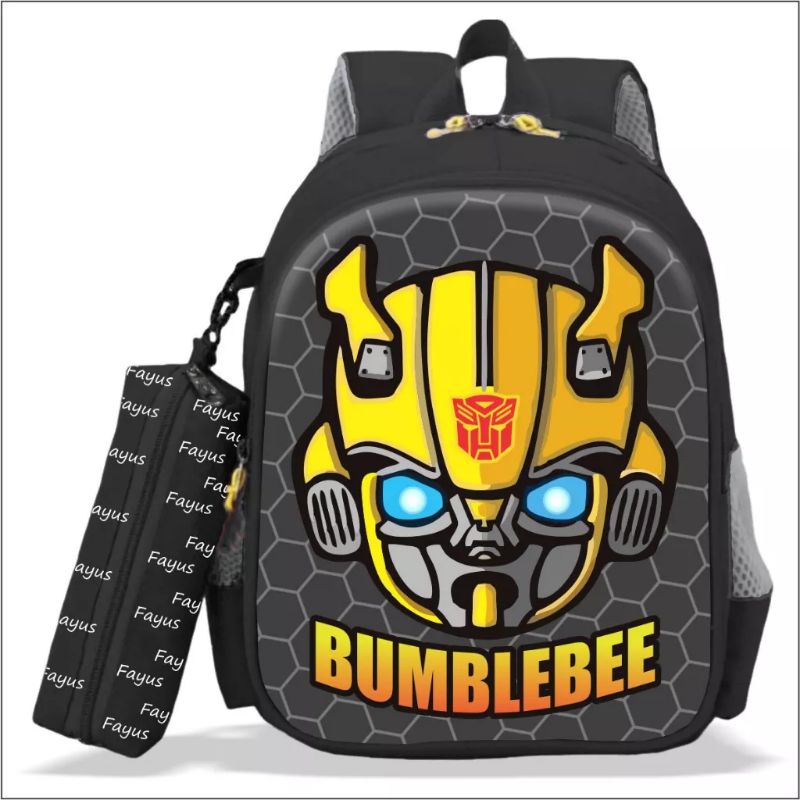 Bumblebee Cartoon Character Backpack School Bag 2023 | Shopee Philippines