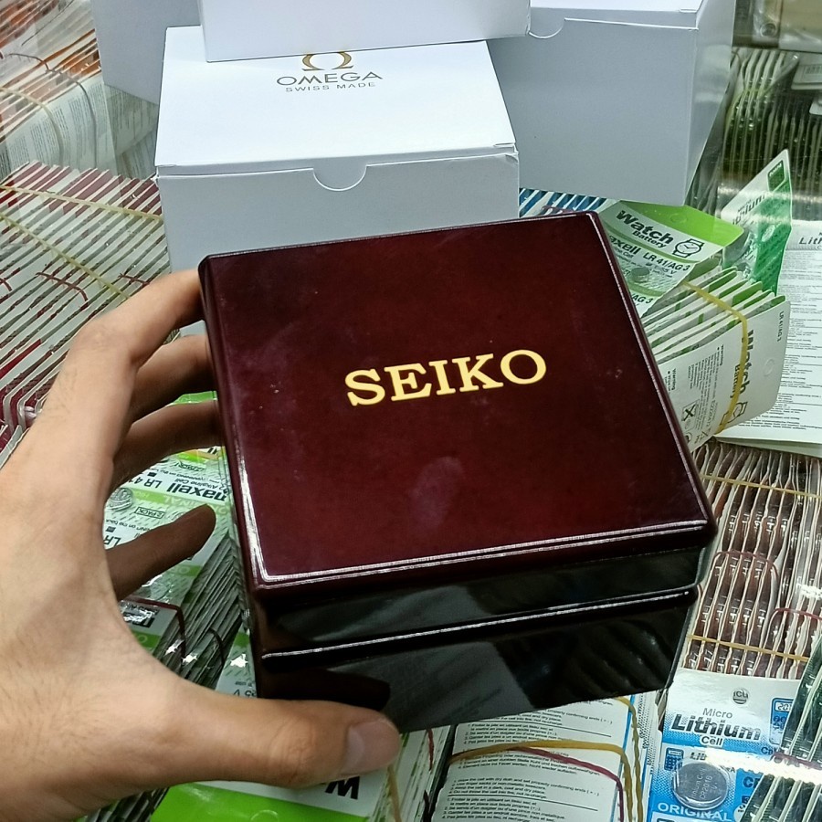 KAYU Seiko Wooden Watch Box Original Watch Box | Shopee Philippines