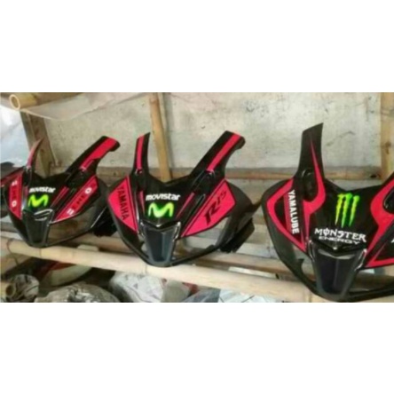 Mask R15 v2 v1 model New R15 V3 Shield R15 Headlamp R15 old Mask R15 ...