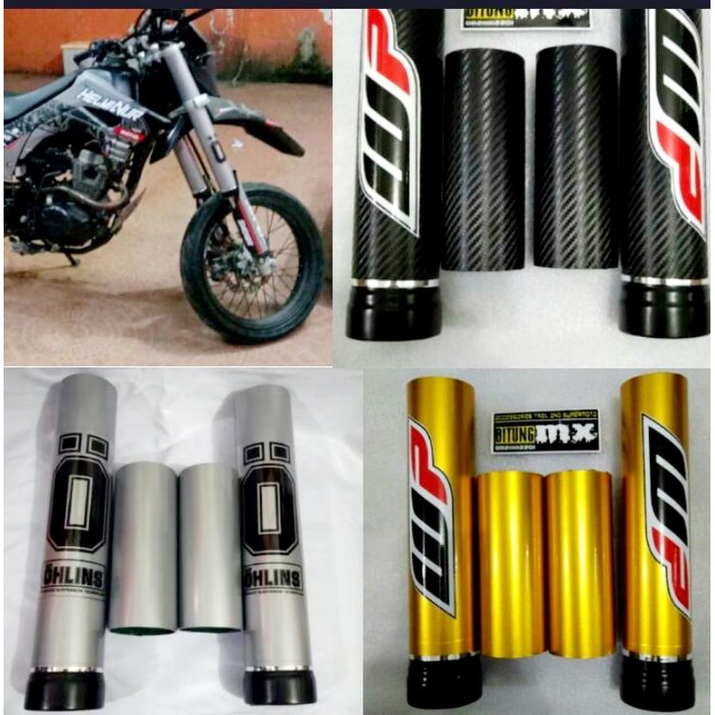 Shock cover USD CRF150cc L cover shock CRF/KLX 150cc/D-TRACKER 150cc ...