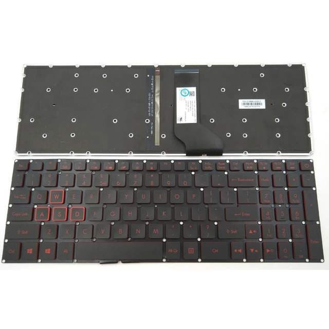 Acer Nitro 5 AN515-51 N17c1 AN515-52 AN515-53 Series backlight Keyboard ...