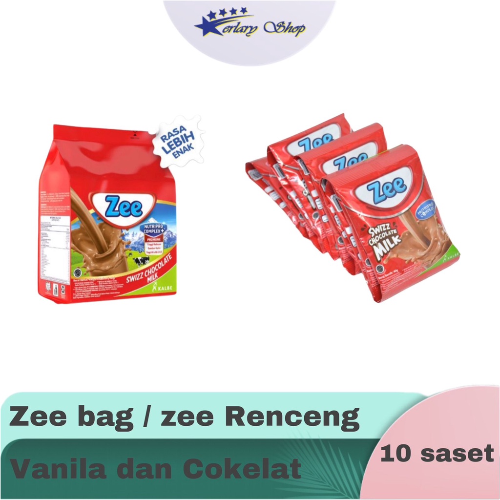Zee BAG sachet Milk 400gr(10 Sachets @40GR)/ZEE BAG sachet 10 Sachets ...