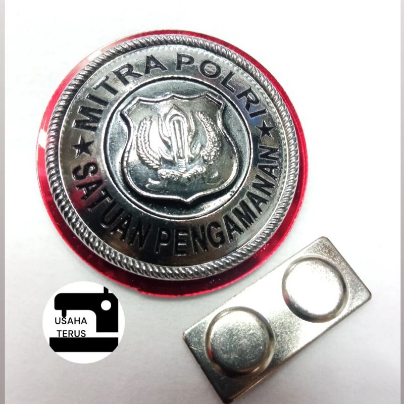 National Police Partner Security Guard Pin Magnetic National Police ...