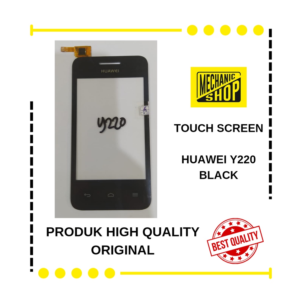 Huawei Y220 TOUCH SCREEN (BLACK) | Shopee Philippines