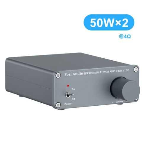 Amplifier MINI 2-CHANNEL STEREO HI-FI CLASS D 50WX2 - TPA3116 V1.0G ...