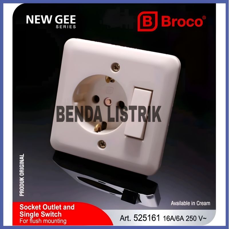 Ib Engkel Stop Ground Broco - Socket + Broco Switch | Shopee Philippines
