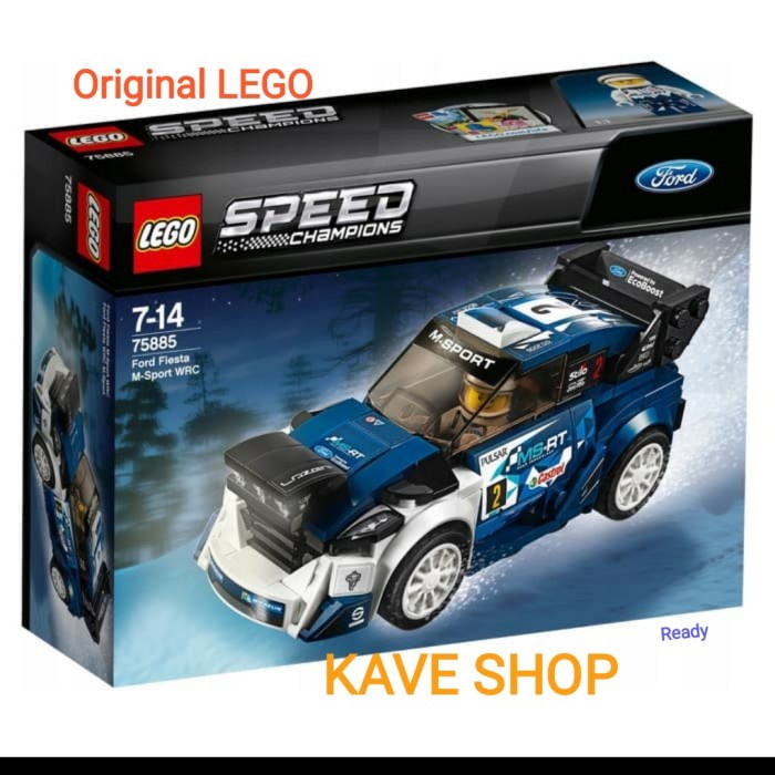 Lego 75885 Speed Champion Ford Fiesta M-Sport Wrc | Shopee Philippines