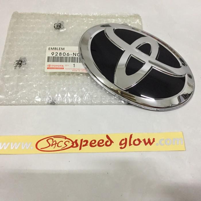 Innova Reborn Rear Toyota Black Emblem 16- | Shopee Philippines