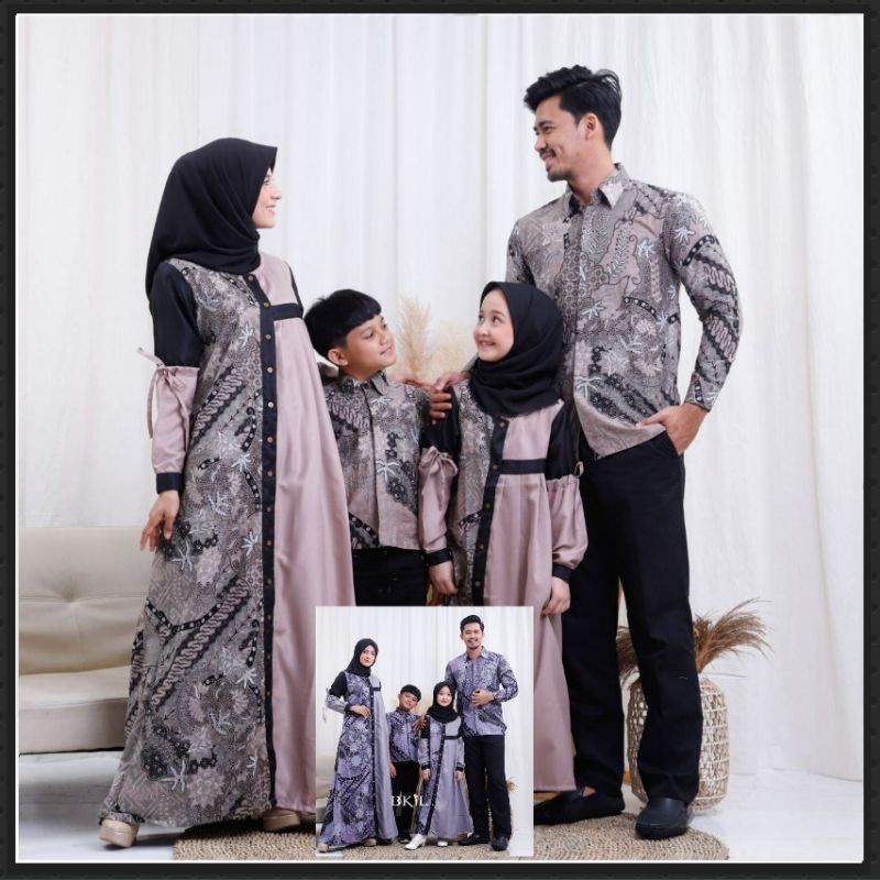 Family BATIK COUPLE Clothes, FAMILY BATIK COUPLE Clothes, Eid And Party ...