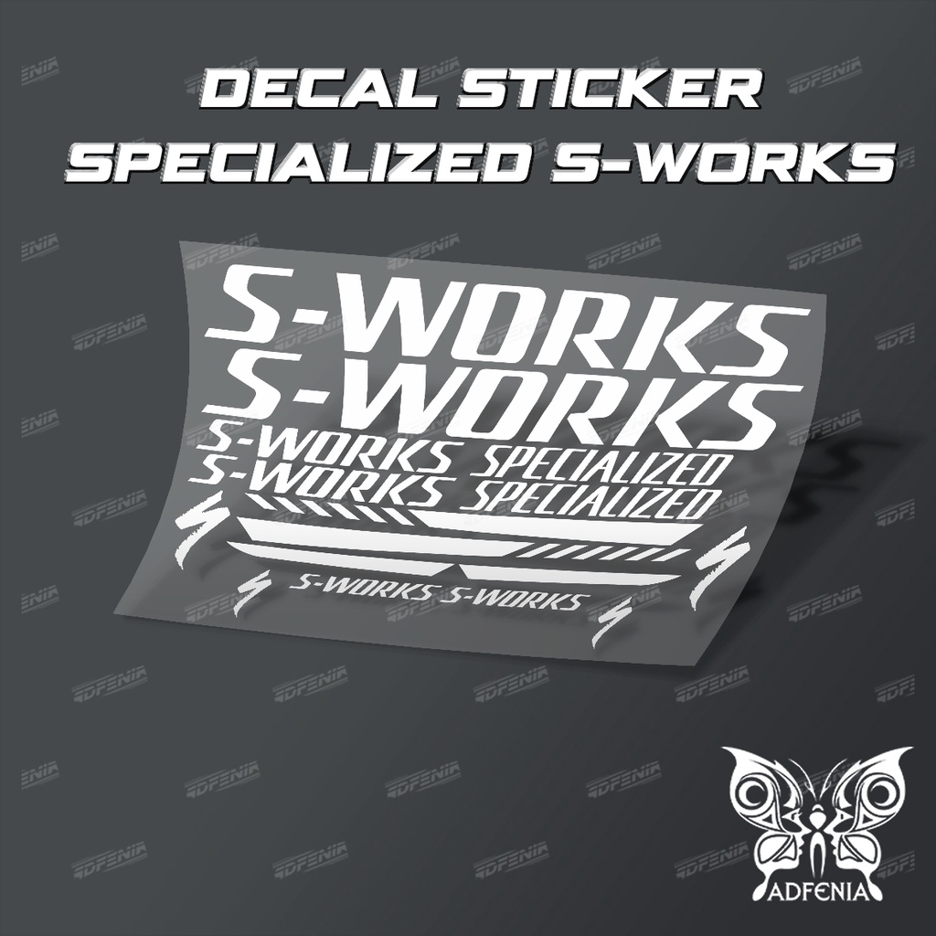 S-works Specialized Frame Decal Sticker | Shopee Philippines