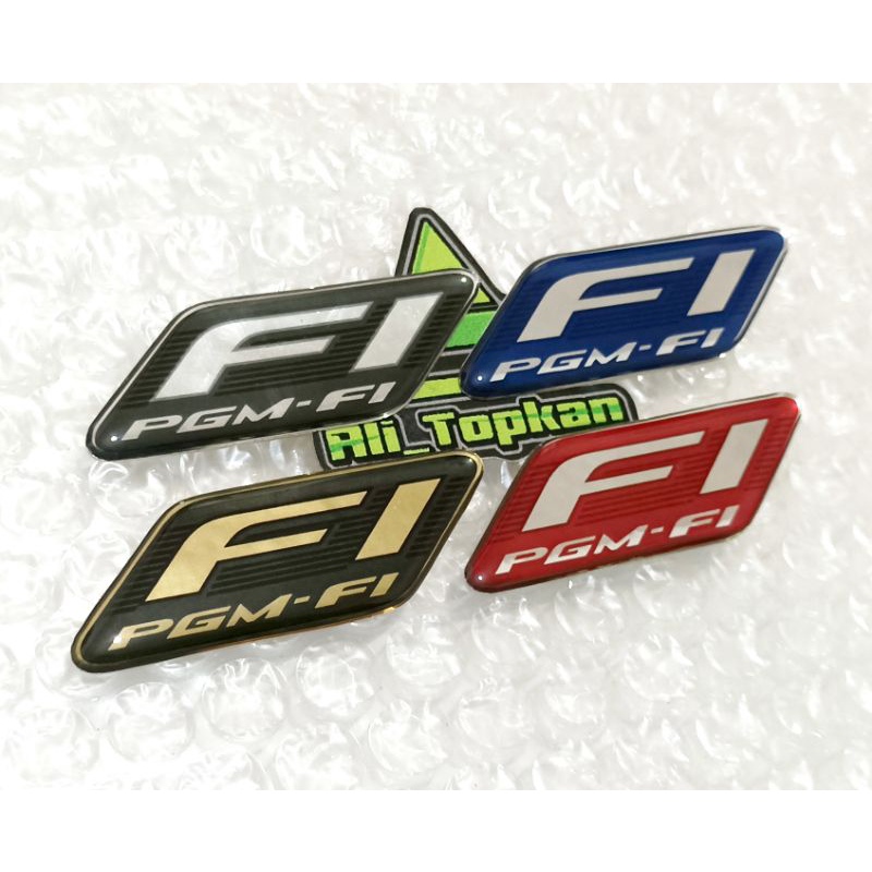 HONDA PGM FI embossed sticker Emblem | Shopee Philippines