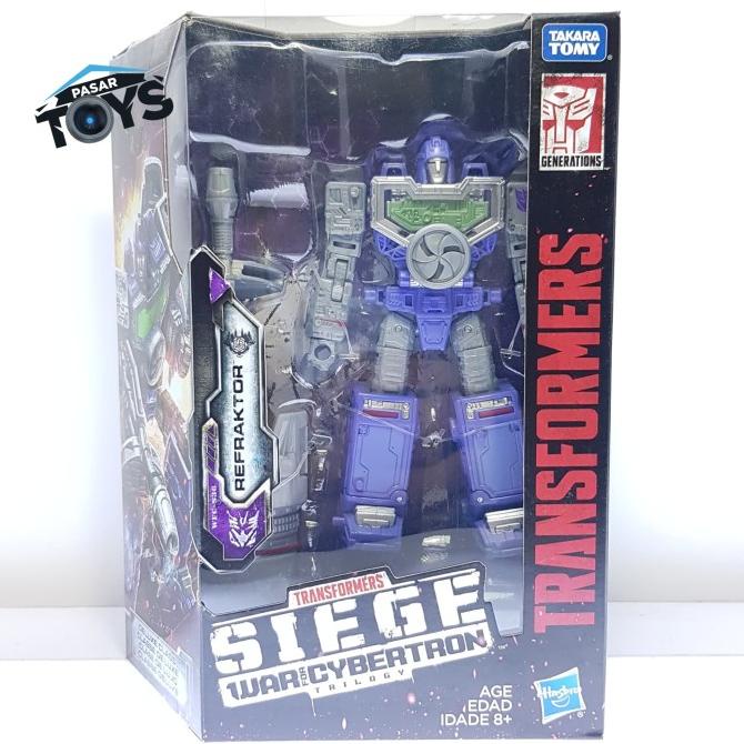 Refraktor Siege War Of Cybertron Deluxe Class Transformers | Shopee ...