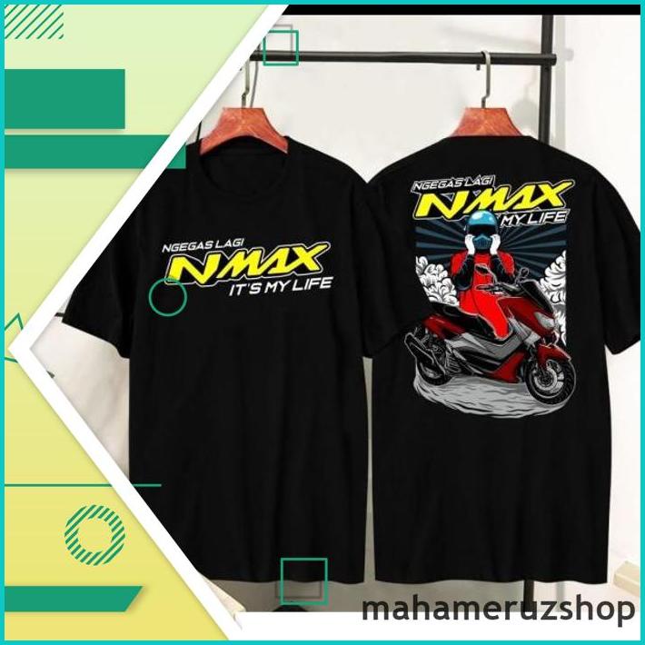 Yamaha NMAX 155 VVA MAXI FAMILY Motorcycle DISTRO T-Shirt Plain ...