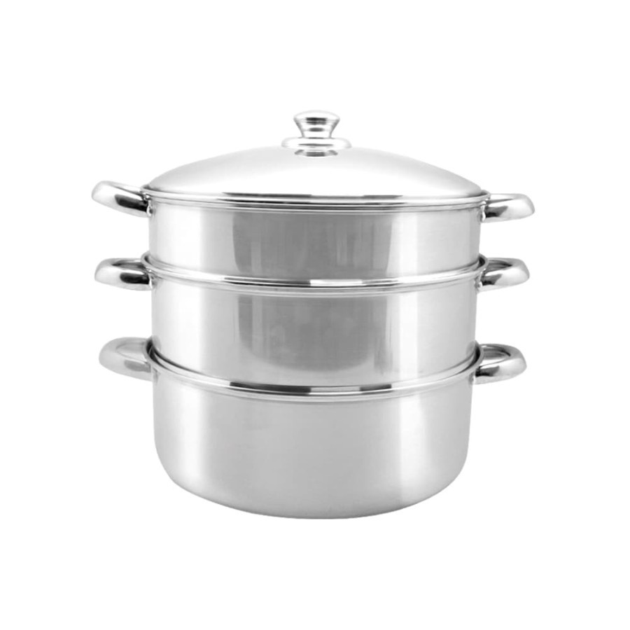 3 Layer Stainless Steamer Pan STMR01330 - Golden flying fish | Shopee ...