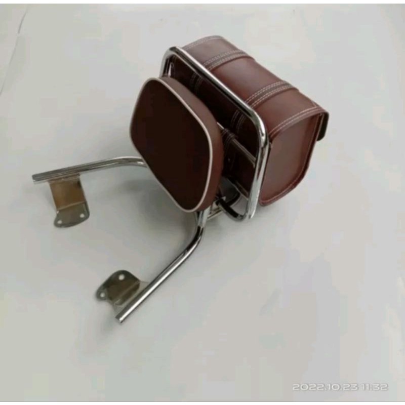 Backrack / Backrest Rack for Yamaha Fazzio Filano and Honda Scoopy ...