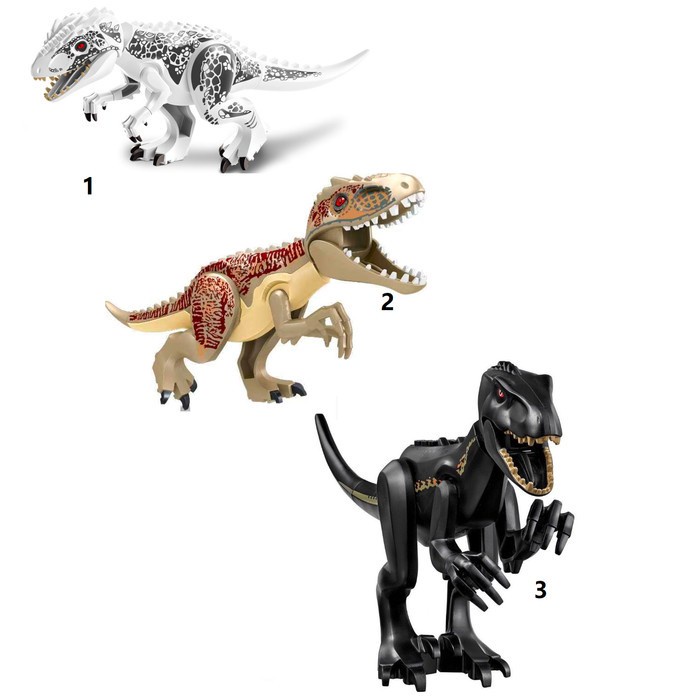 Jurassic World Park Indominus Rex Indoraptor Raptor Minifigure Lego ...