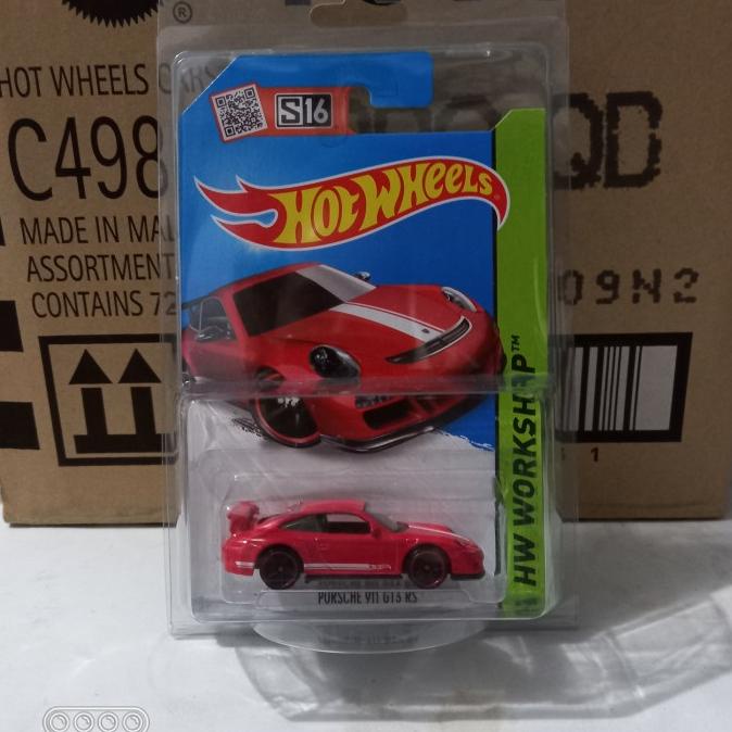 MERAH Hot Wheels Porsche 911 GT3 RS Red HW Workshop | Shopee Philippines